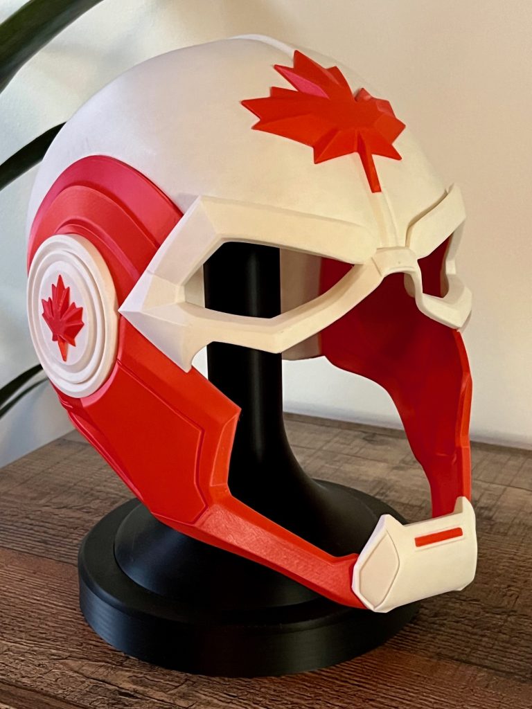 Captain Canuck Helmet - Wonder Vault Studio